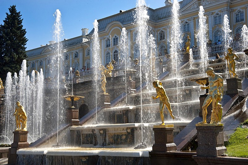 Peterhof Fountains St Petersburg Peterhof Fountains St Petersburg